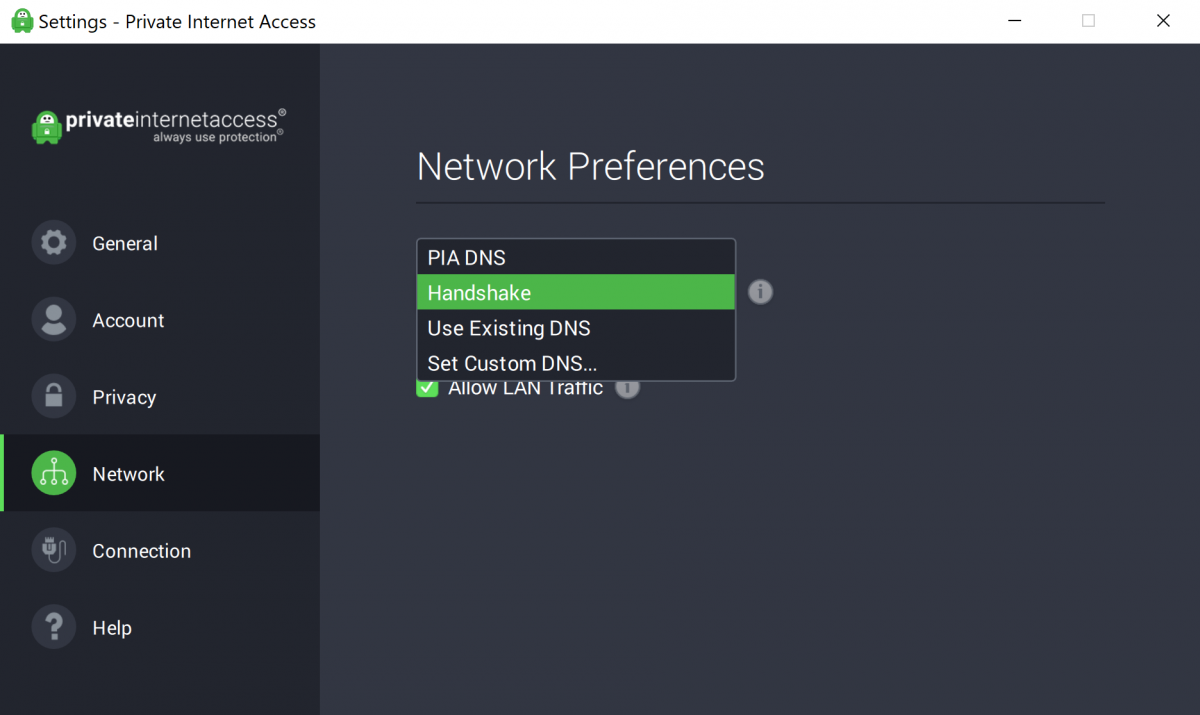 Private Internet Access users can now resolve internet names with the ...