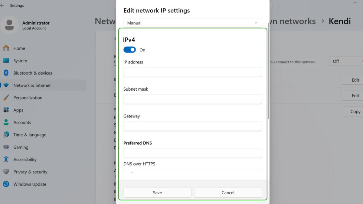 How to Set Up a Static IP Address on Your Device