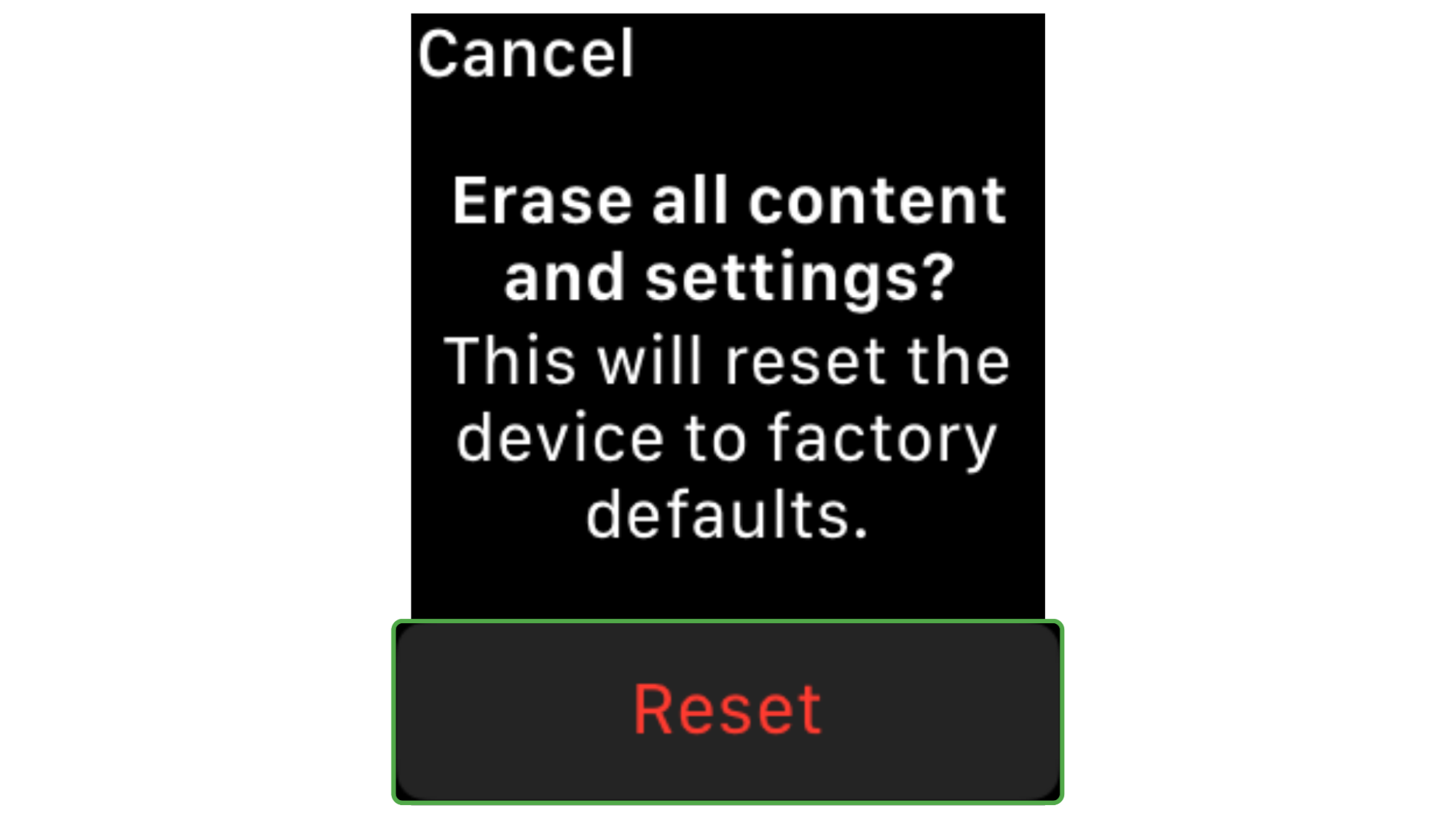 How to Reset Your Apple Watch to Factory Settings