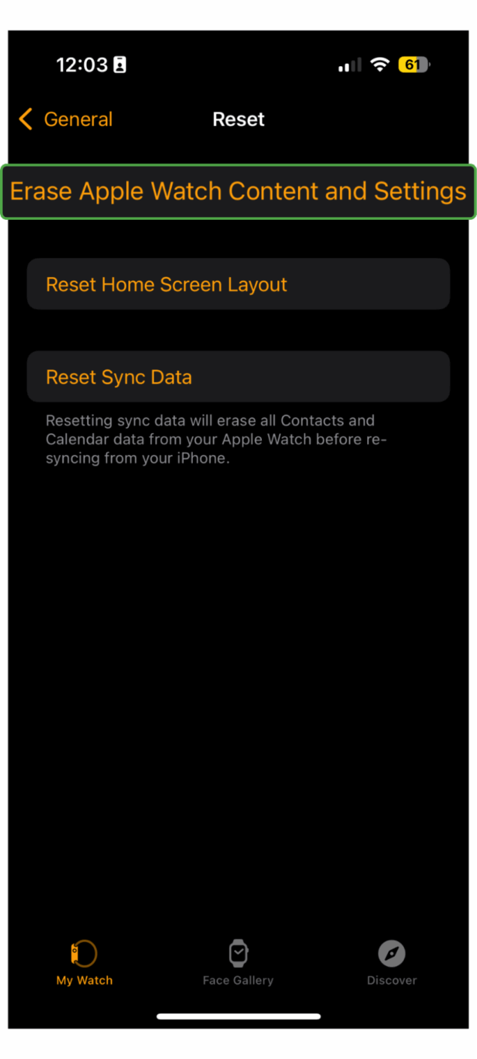 How to Reset Your Apple Watch to Factory Settings