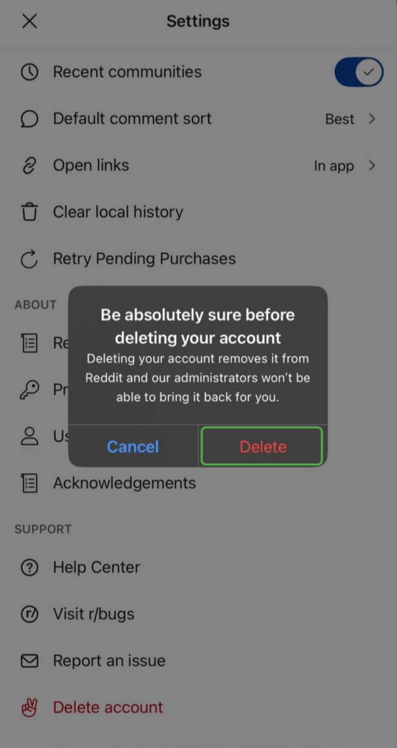 How to Delete Your Reddit Account, History, and Posts