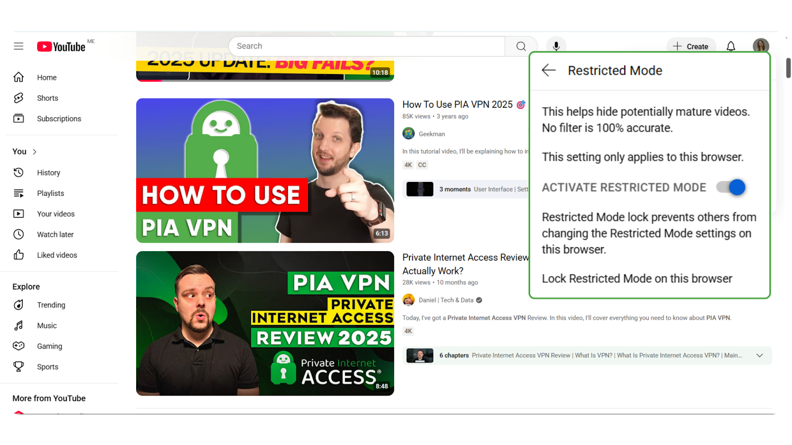 YouTube Restricted Mode: What is It & How to Turn It Off/On